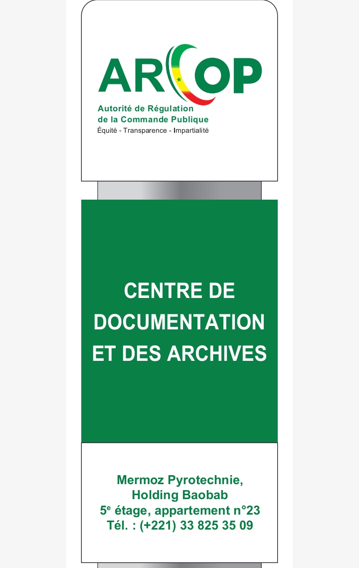 ZOOM SUR........Le Centre de Documentation et des Archives de l'ARCOP ...